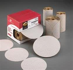 6" Grit Premier Red Stick-On Disc Roll - 100/roll Carborundum – Ontario ...